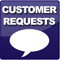 Iron on Customer Requests transfers
