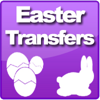 Iron on Easter transfers